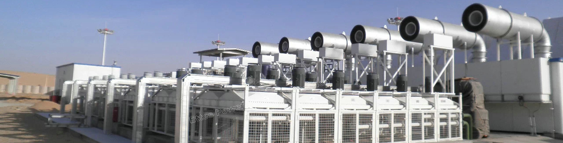 Container and Containerized Type Engine Generator Set & CHP System