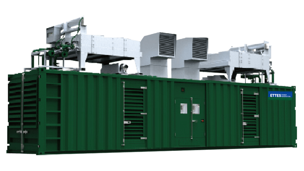 Container and Containerized Type Engine Generator Set & CHP System