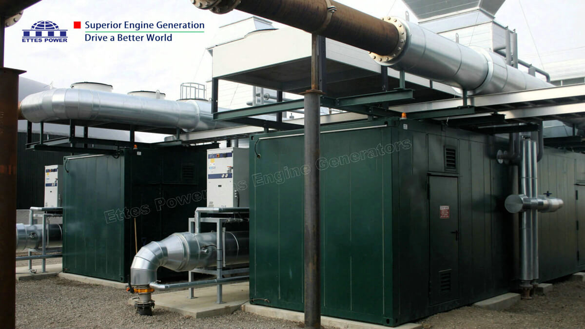 Natural Gas, Biogas Engine Generator & CHP for Sale|ETTES POWER