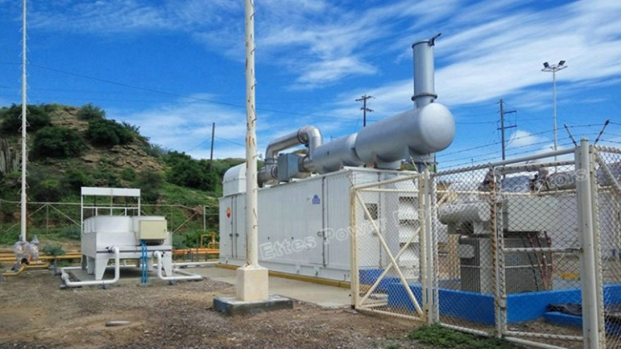 6MW Gas Power Plant to Oilfield Peru Latin America - ETTES POWER